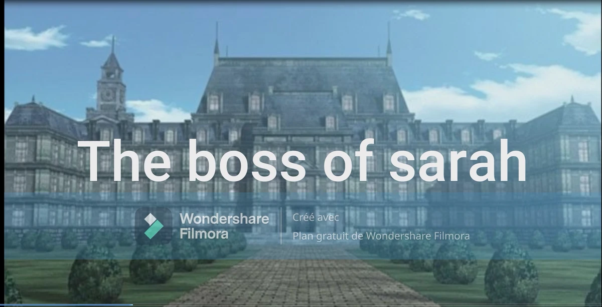 The boss of sarah | Charley and the warrior Wiki | Fandom
