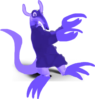 Giga Void Charlie The Anteater Jr. | Charlie The Anteater Characters ...