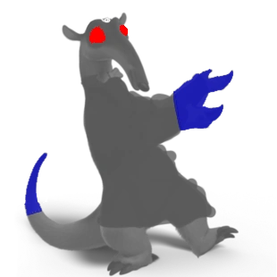 Dark Computer Charlie The Anteater Jr. | Charlie The Anteater ...