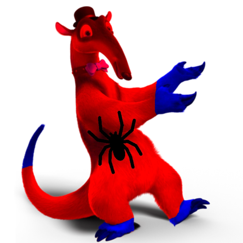 Spider Charlie The Anteater | Charlie The Anteater Characters Wiki | Fandom