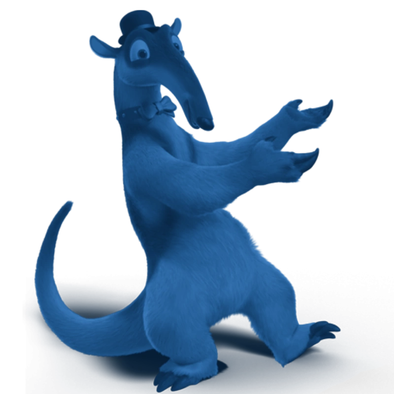 Neon Charlie The Anteater | Charlie The Anteater Characters Wiki | Fandom