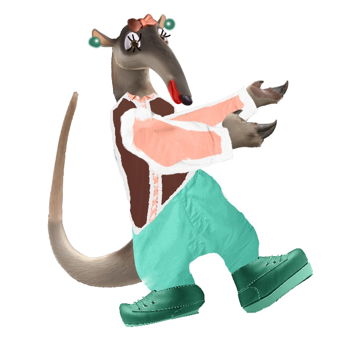 Charline The Anteater | Charlie The Anteater Characters Wiki | Fandom