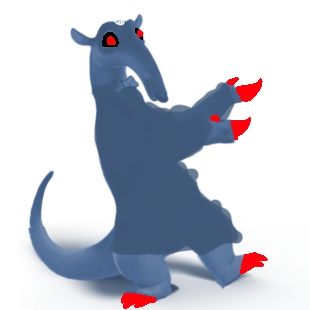 Darkey Charlie The Anteater Jr. | Charlie The Anteater Characters Wiki ...