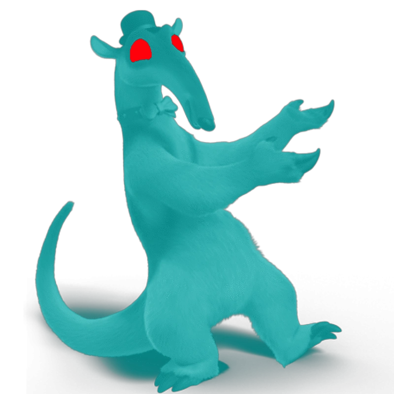 Dark Diamond Charlie The Anteater | Charlie The Anteater Characters ...