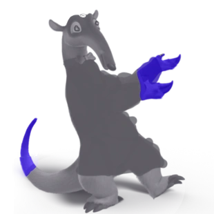 Computer Charlie The Anteater Jr. | Charlie The Anteater Characters ...