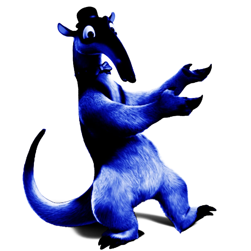 Dark Virtual Charlie The Anteater | Charlie The Anteater Characters ...