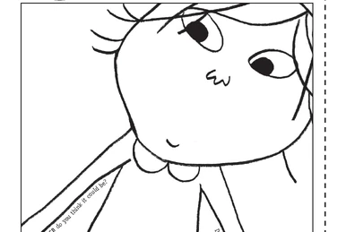 charlie and lola coloring pages to print