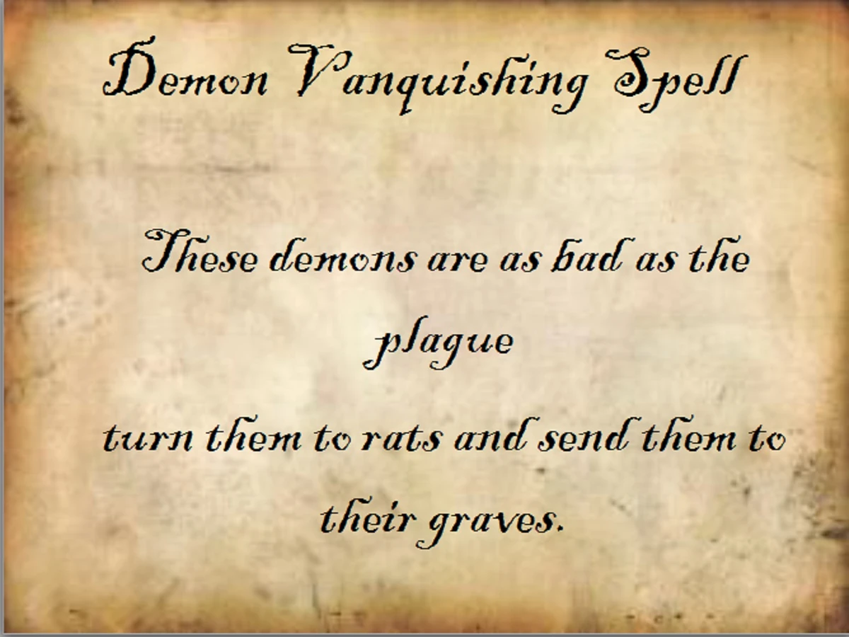 Demon Vanquishing Spell | Charmed fanfiction (thehybridgen) Wiki | Fandom