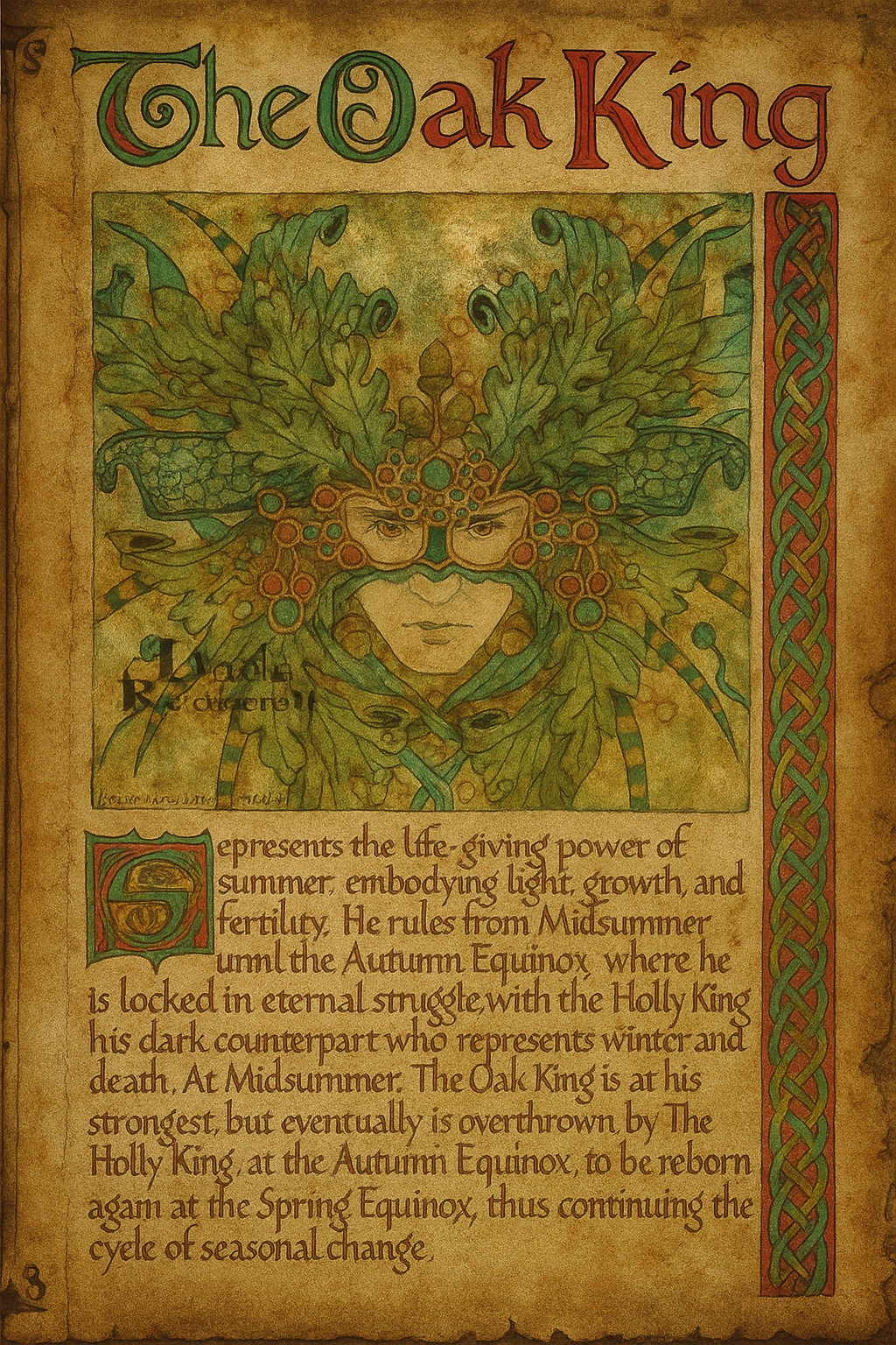 The Oak King | Charmed next steps Wiki | Fandom