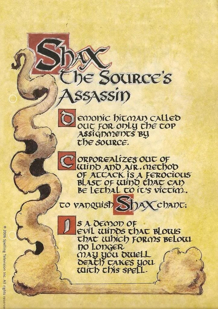 Shax | Charmed Wiki | Fandom