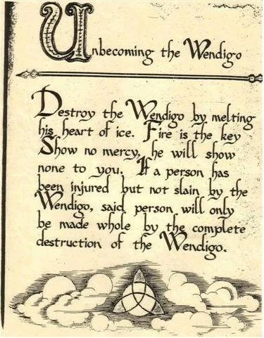 Wendigo Charmed
