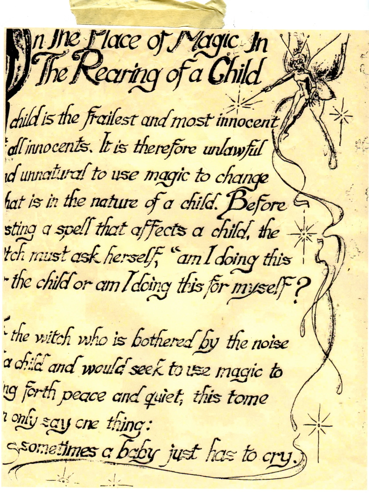 On The Place of Magic In The Rearing of a Child | Charmed | Fandom