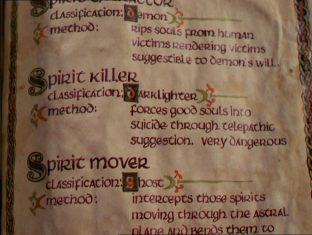 Spirit Classification | Charmed | Fandom