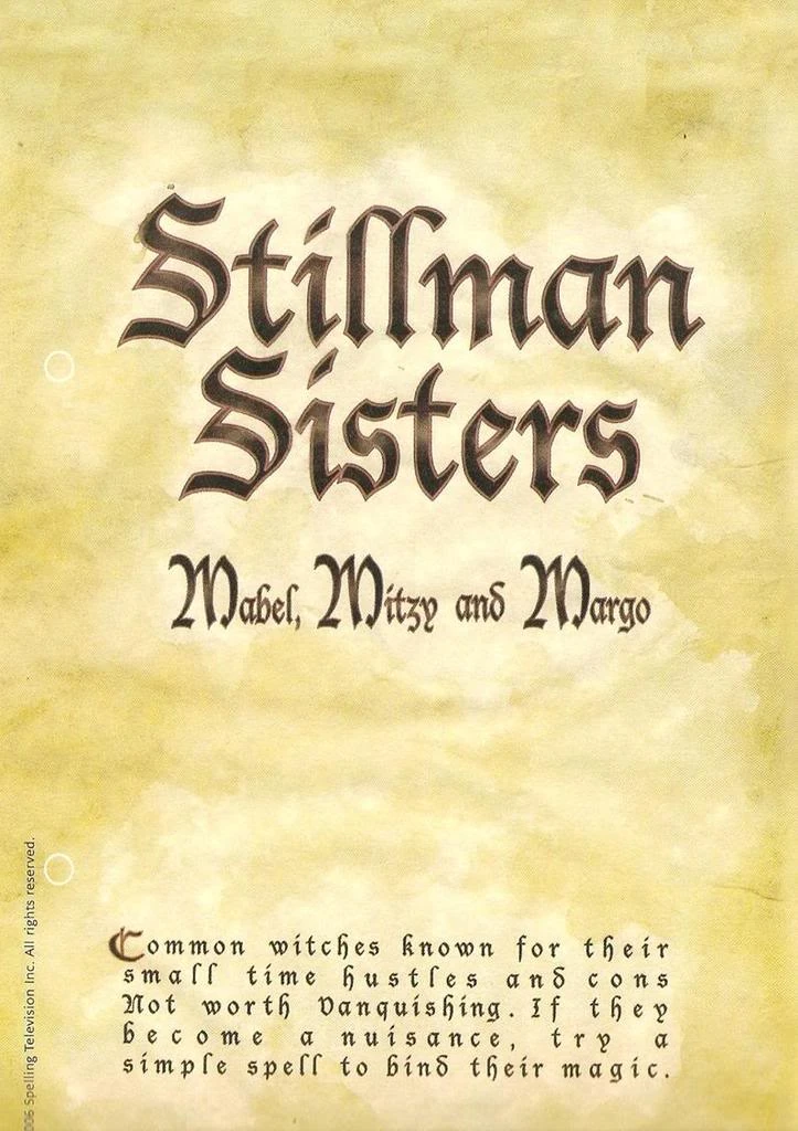Stillman Sisters | Charmed Book of Shadows Wiki | Fandom