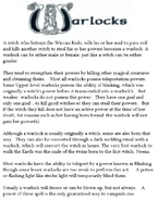 Warlocks | CharmedEverAfter Wiki | Fandom