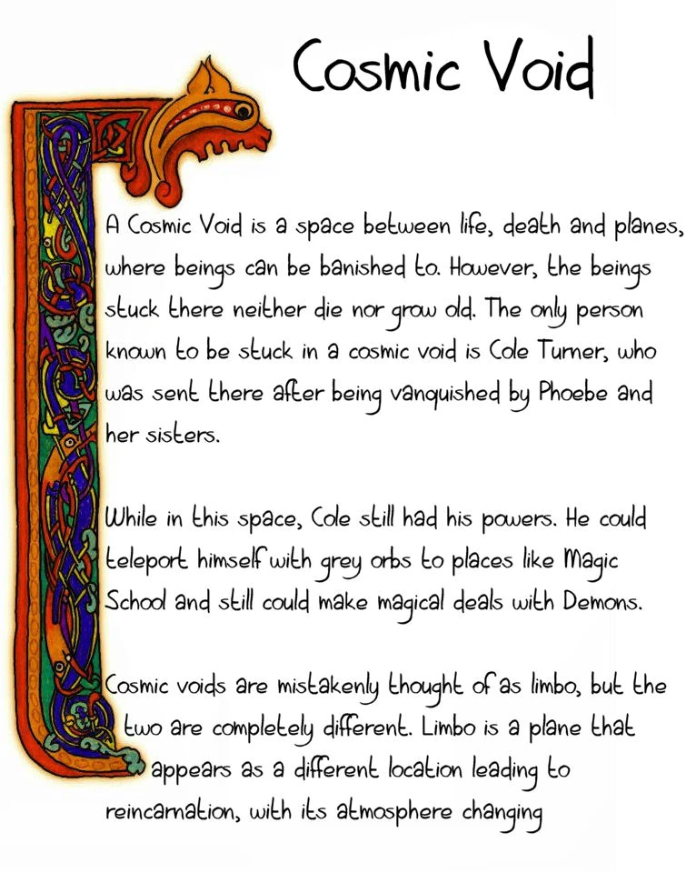 Cosmic Void | CharmedEverAfter Wiki | Fandom