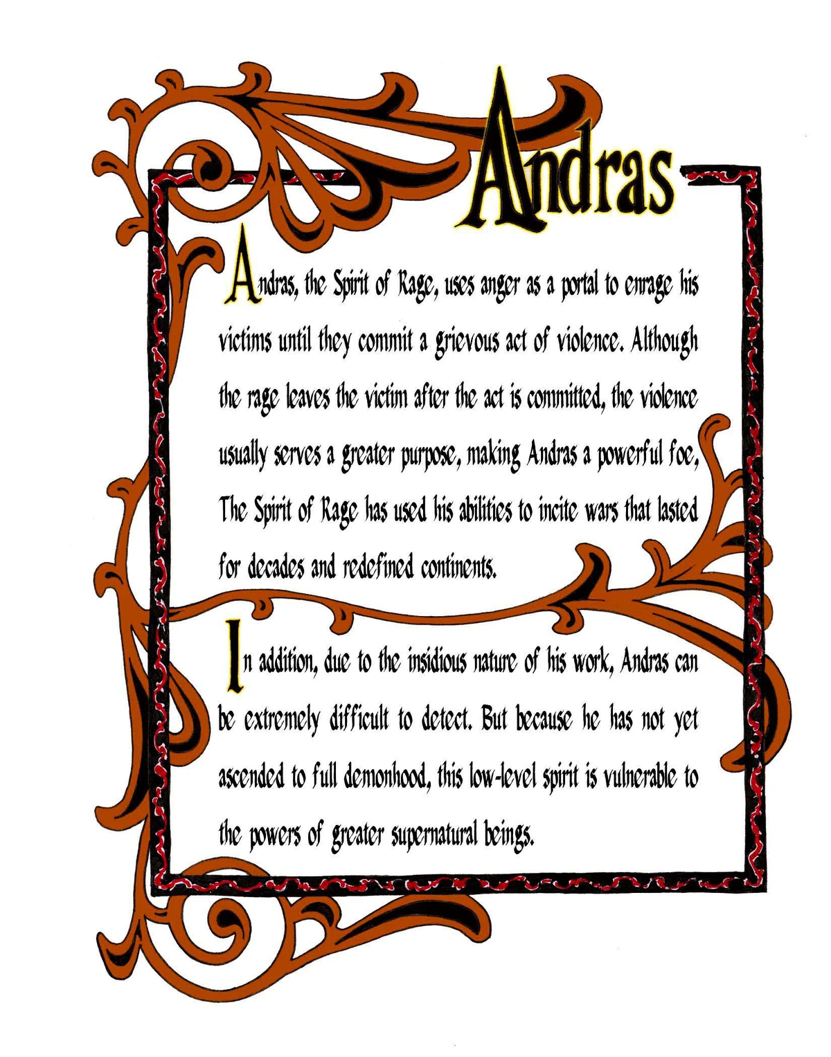 Andras | CharmedEverAfter Wiki | Fandom