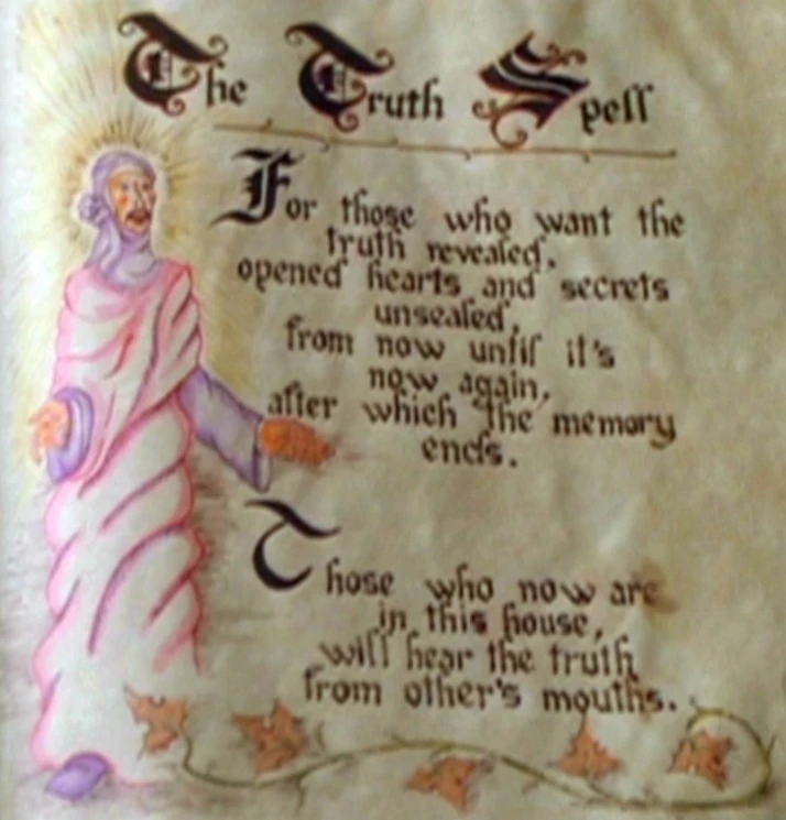 The Truth Spell | The Charmed Legacy Wiki | Fandom