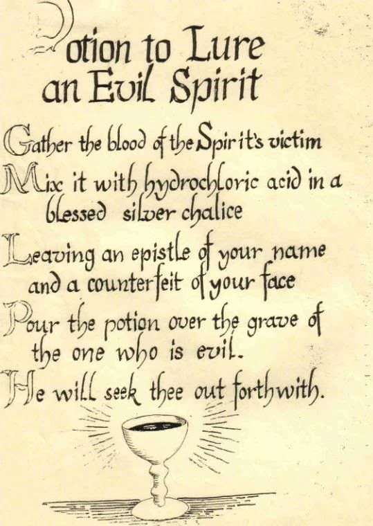 Potion to Lure an Evil Spirit | The Charmed Legacy Wiki | Fandom