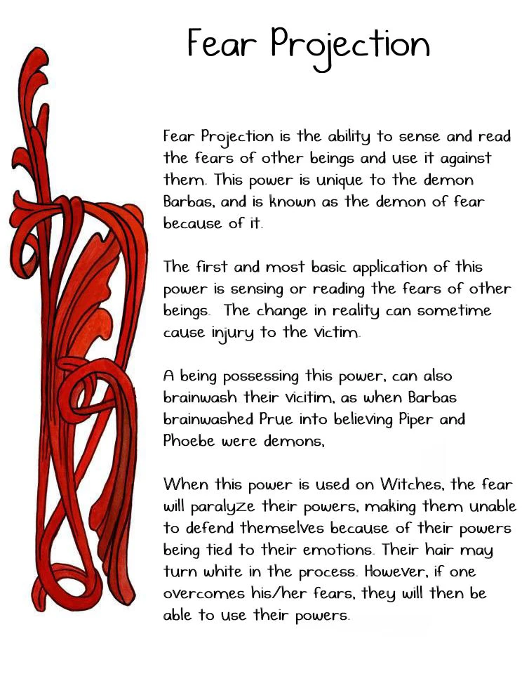 Fear Projection | CharmedWorldRPG Wiki | Fandom