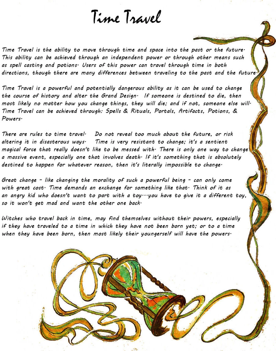 Time Travel | CharmedWorldRPG Wiki | Fandom
