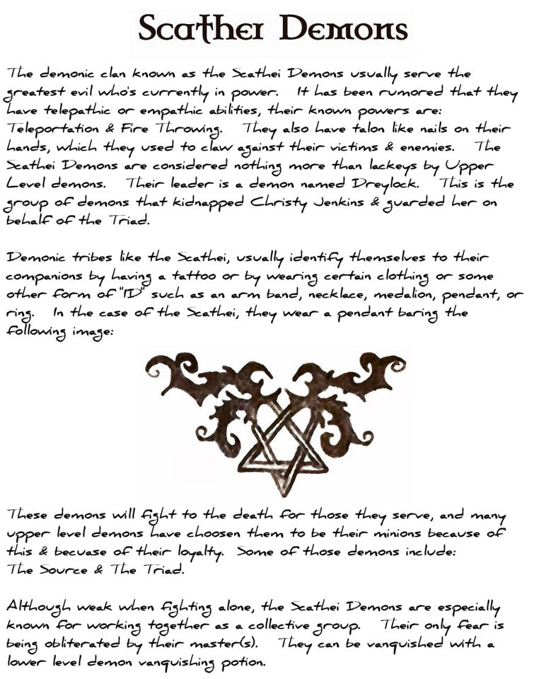Scather Demons | CharmedWorldRPG Wiki | Fandom