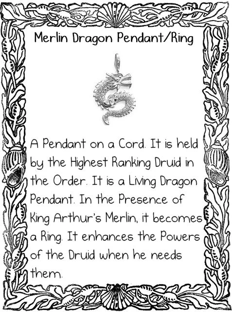 Merlin Dragon Pendant | CharmedWorldRPG Wiki | Fandom