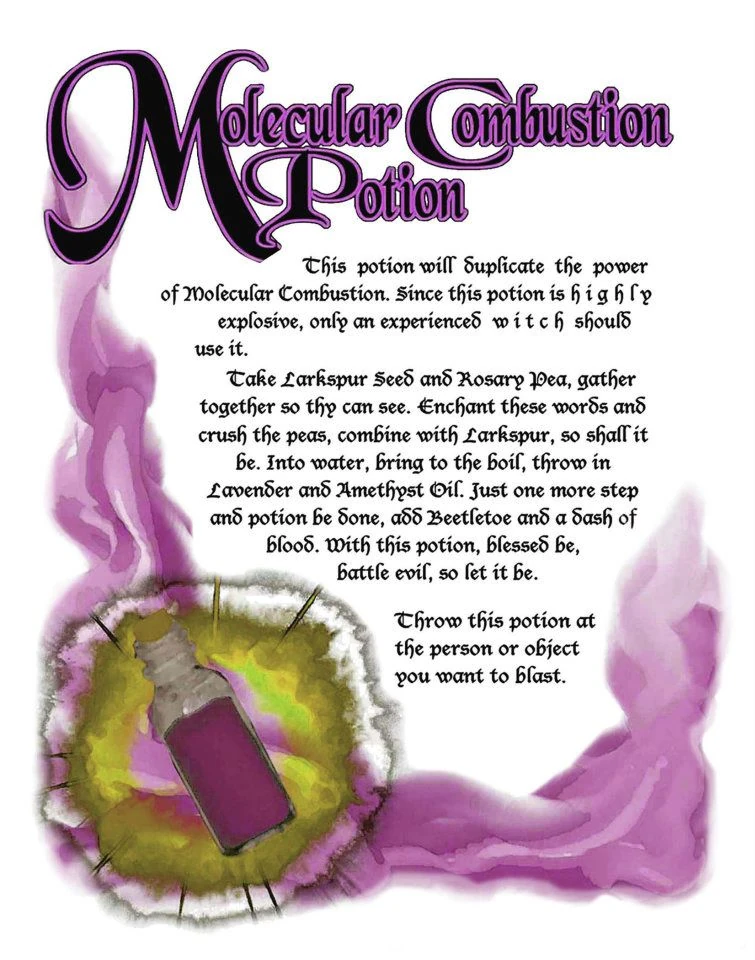 Molecular Combustion Potion | CharmedWorldRPG Wiki | Fandom