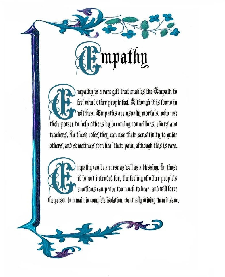 Empathy | CharmedWorldRPG Wiki | Fandom