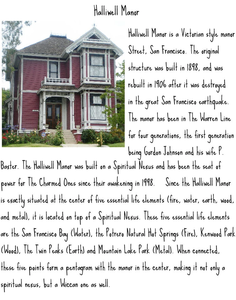Halliwell Manor | CharmedWorldRPG Wiki | Fandom