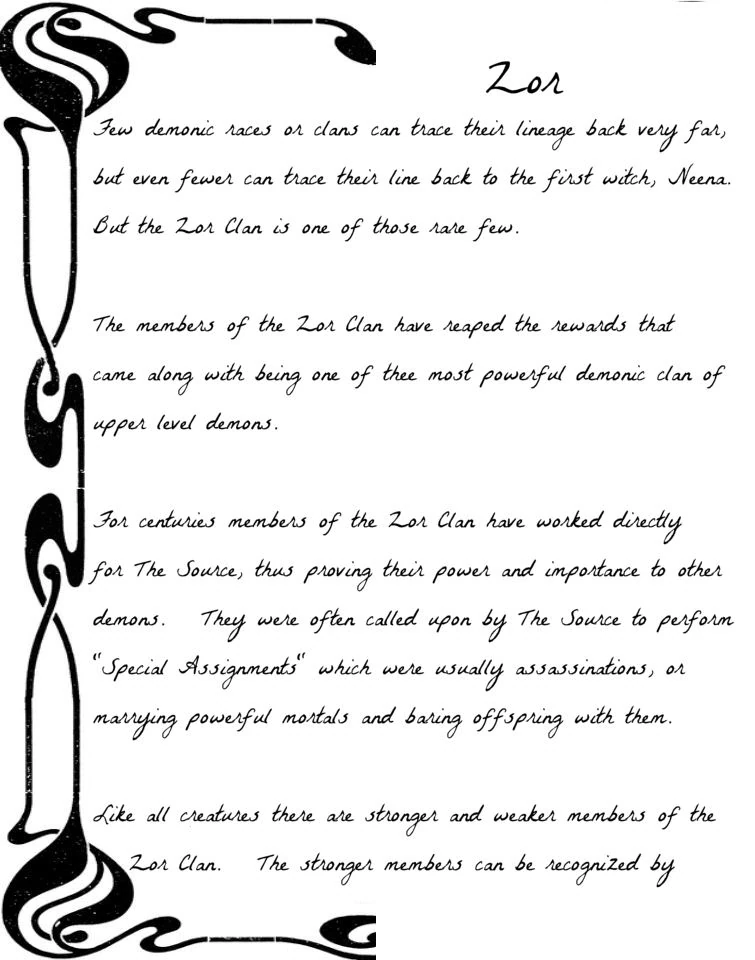 Zor Clan | CharmedWorldRPG Wiki | Fandom