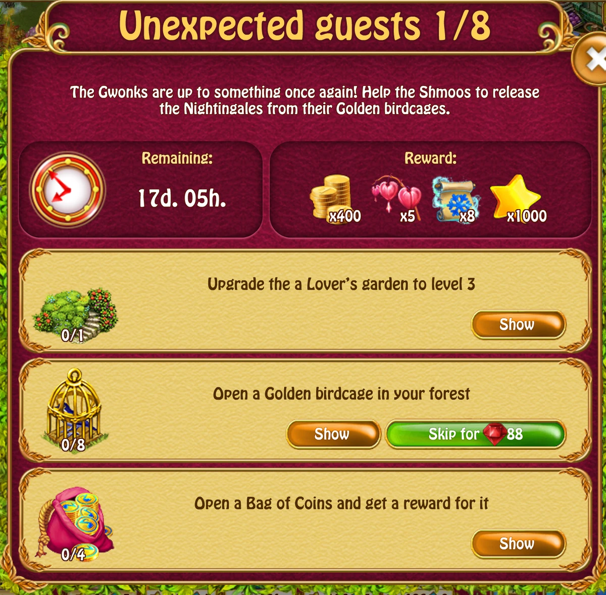 Unexpected Guests | Charm Farm Wiki | Fandom