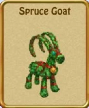 Spruce Goat | Charm Farm Wiki | Fandom