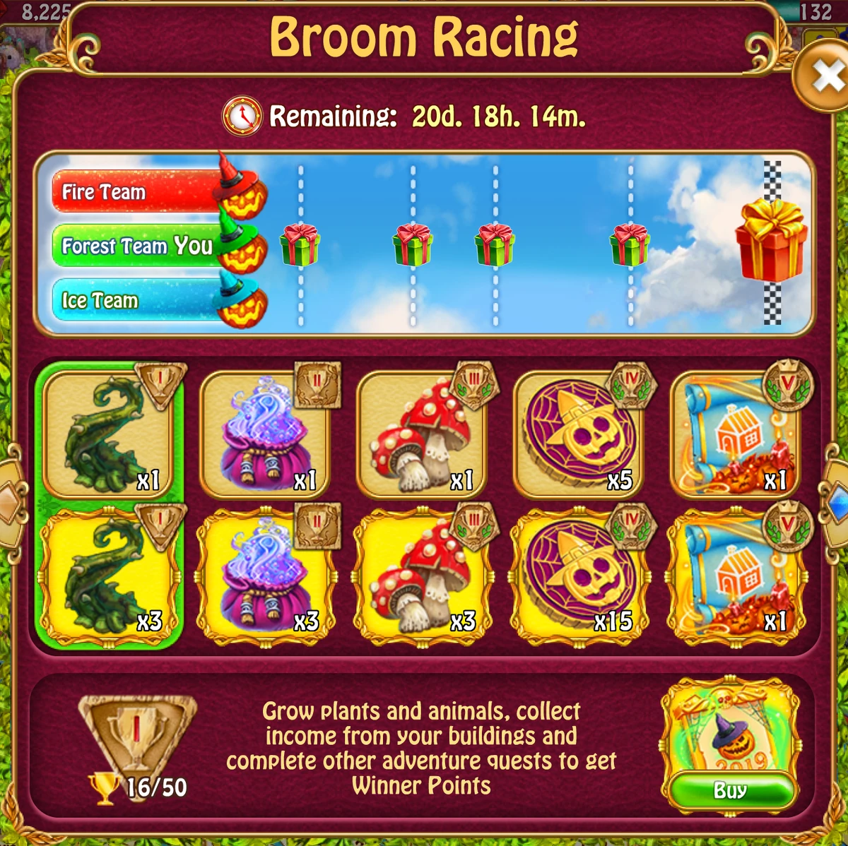 Broom Racing | Charm Farm Wiki | Fandom