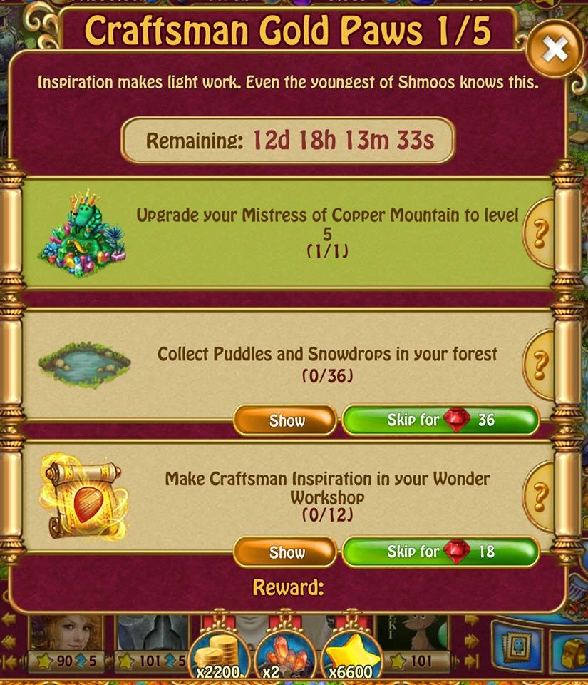 Craftsman Gold Paws | Charm Farm Wiki | Fandom