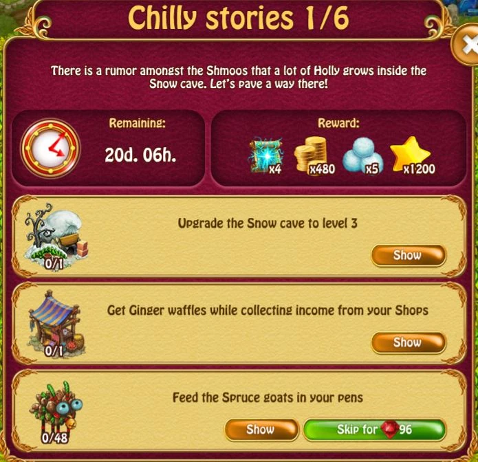 Chilly Stories | Charm Farm Wiki | Fandom