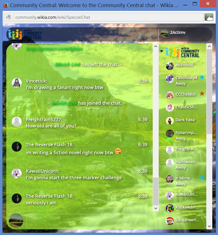 Mountain Chat Skin V2 | Chat Skins Wikia | Fandom