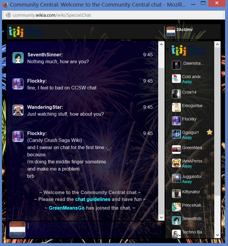 New Year's Eve Chat Skin V4 | Chat Skins Wikia | Fandom