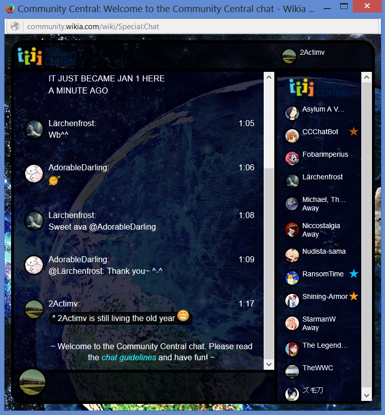 Earth Chat Skin | Chat Skins Wikia | Fandom