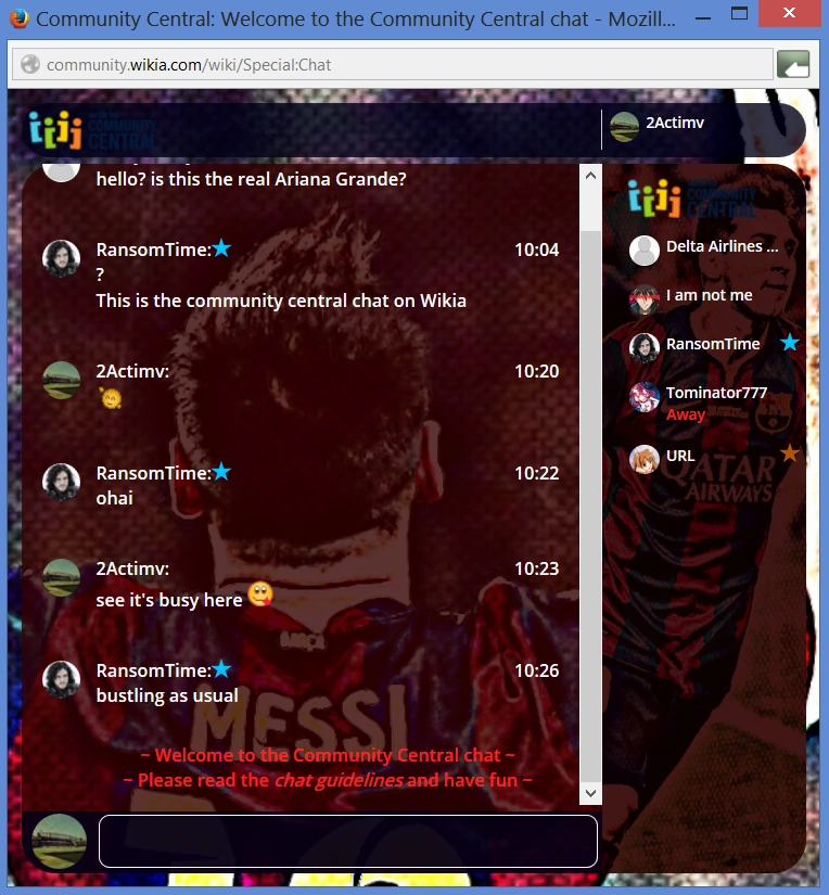 Lionel Messi Chat Skin | Chat Skins Wikia | Fandom
