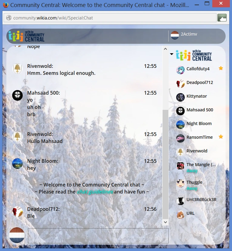 Trees Chat Skin | Chat Skins Wikia | Fandom
