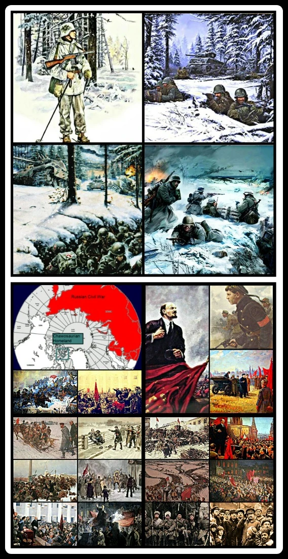 Chawo-Bolshevik Wars | Chawosauria Wikia | Fandom