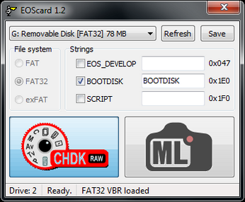 EOScard | CHDK Wiki | Fandom