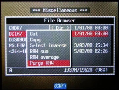 CHDK firmware usage/MoreBest | CHDK Wiki | Fandom