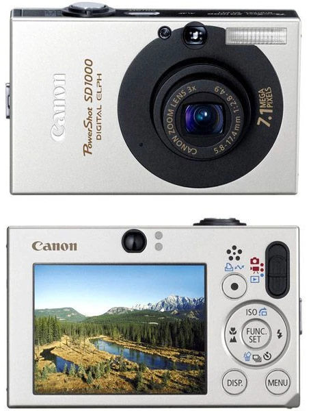 Canon PowerShot SD1000 Digital Elph Camera bundle - ayanawebzine.com