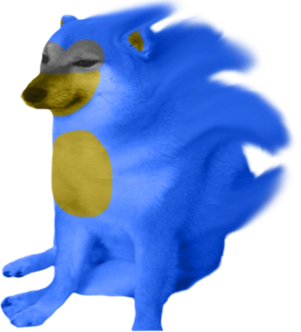 Sonic cheems | Wiki Cheems | Fandom