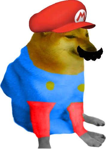 Mario cheems | Wiki Cheems | Fandom