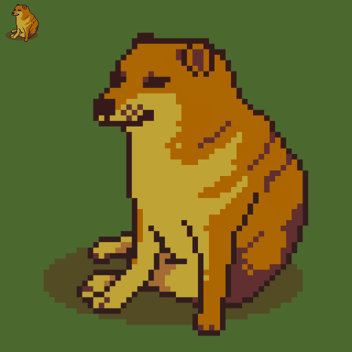 8 bit cheems | Wiki Cheems | Fandom