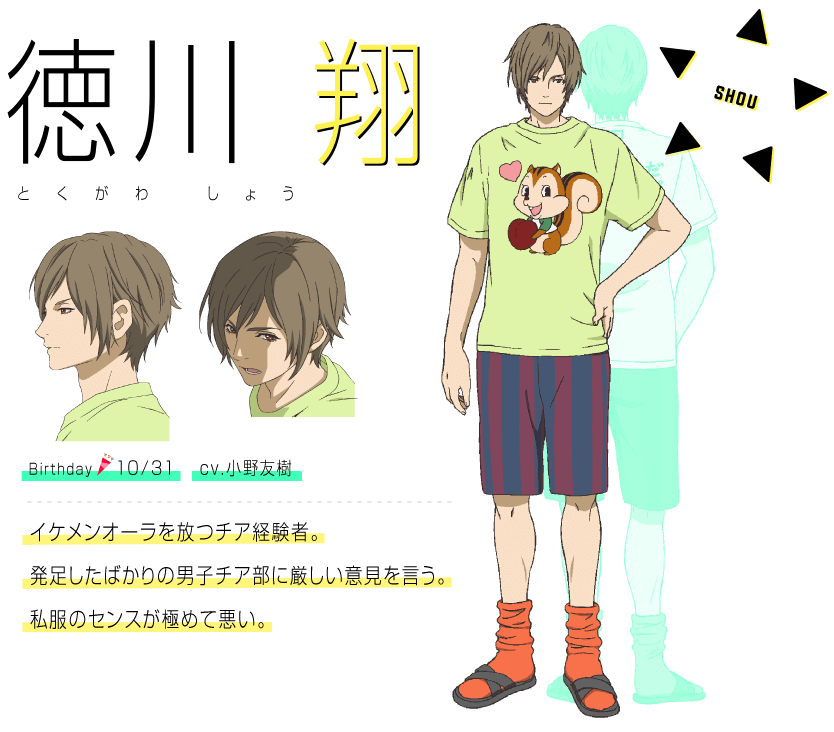 Tokugawa Shō | Cheer Danshi Wikia | Fandom