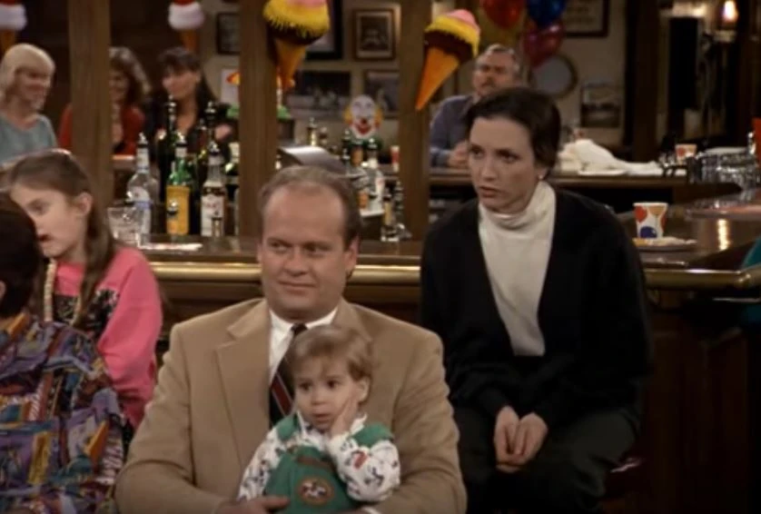 One Hugs, the Other Doesn't | Cheers Wiki | Fandom